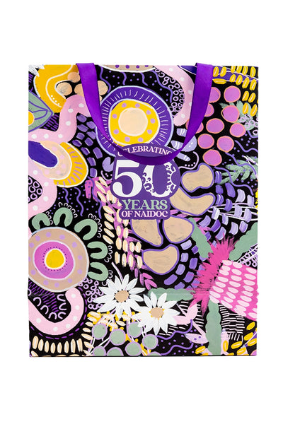Aboriginal Art NAIDOC 2025 Gift Bag - L | Yarn Marketplace