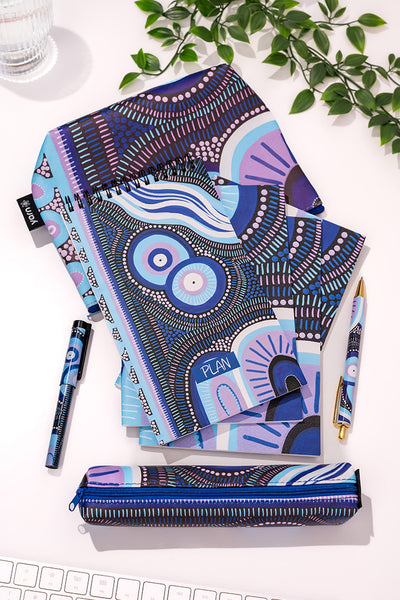 Aboriginal Art NAIDOC 2025 Ballpoint Pen 4 Pack - F.D | Yarn Marketplace