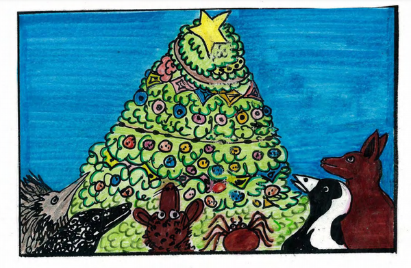 An Indigenous Christmas Story: "Christmas Tree and Animals"