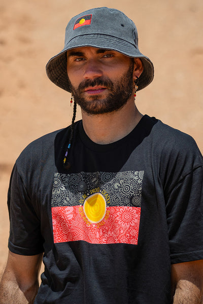 Aboriginal Flag Bucket Hats - Buy a Unique Bucket Hat