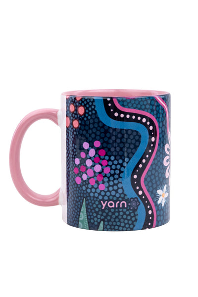 Bush Tucker Gathering Ceramic Coffee Mug