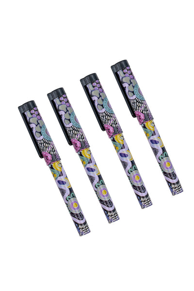 Aboriginal Art NAIDOC 2025 Ballpoint Pen 4 Pack - L | Yarn Marketplace