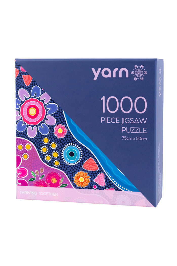 Aboriginal Art NAIDOC 2025 1000 Piece Puzzle - T.T | Yarn Marketplace