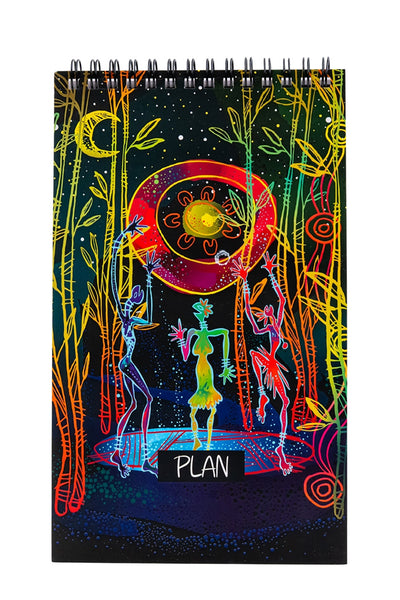 Aboriginal Art NAIDOC 2025 Spiral Notepad - C.R | Yarn Marketplace