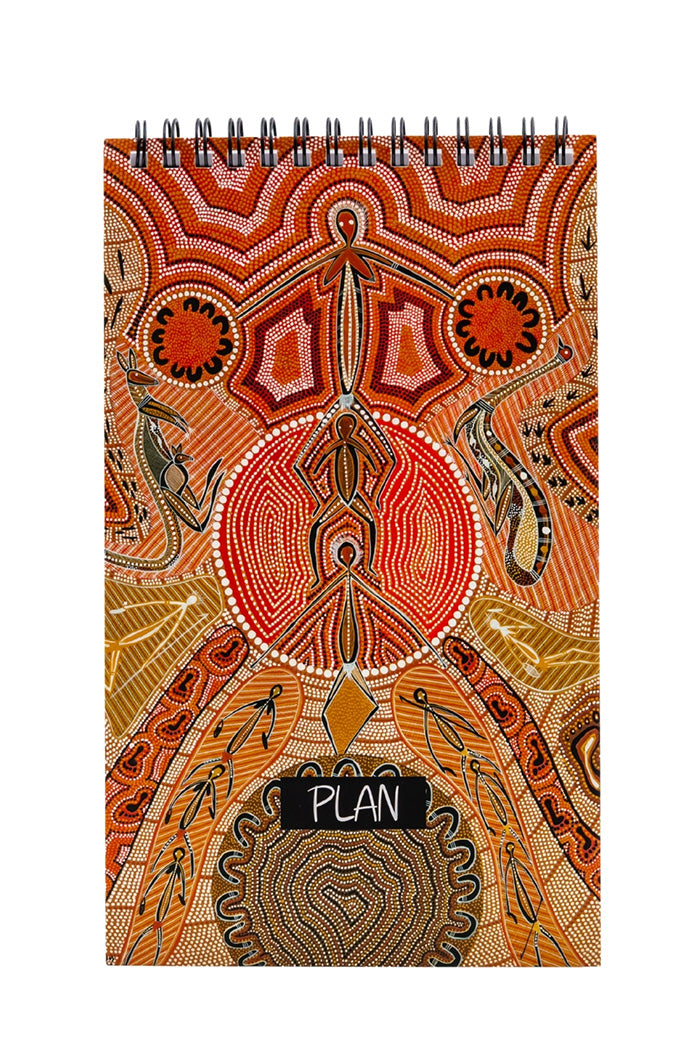 Aboriginal Art NAIDOC 2025 Spiral Notepad - L.F | Yarn Marketplace