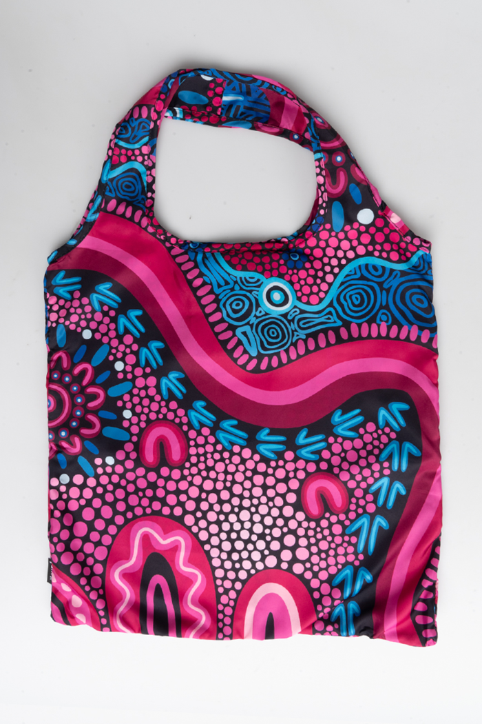 Amy Kilby Artist Collection rPET Reusable Fold-Up Shopping Bag (3 Pack