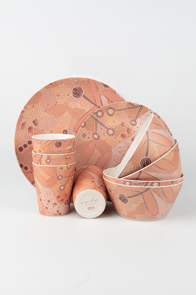 KITCHEN & TABLEWARE FEATURING INDIGENOUS ARTWORKS