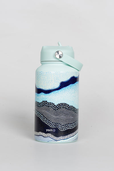 Garra-Goon (Ocean) (No.2) 650mL Insulated Stainless Steel Drink Bottle