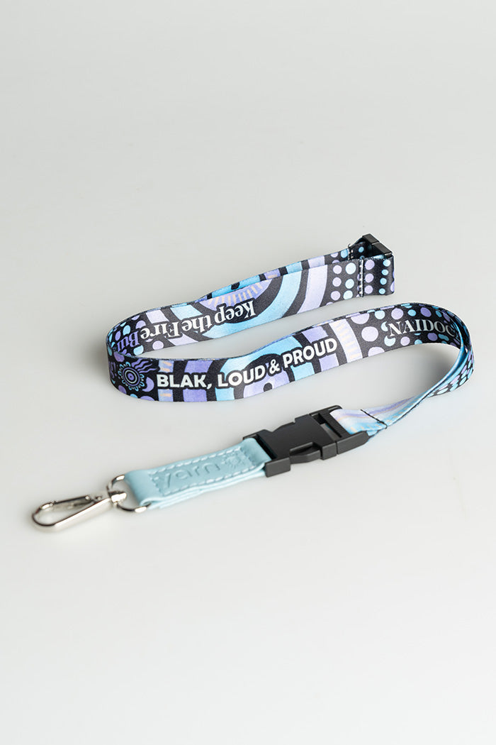 Aboriginal Art NAIDOC 2024 Premium Lanyard - O.F.T | Yarn Marketplace