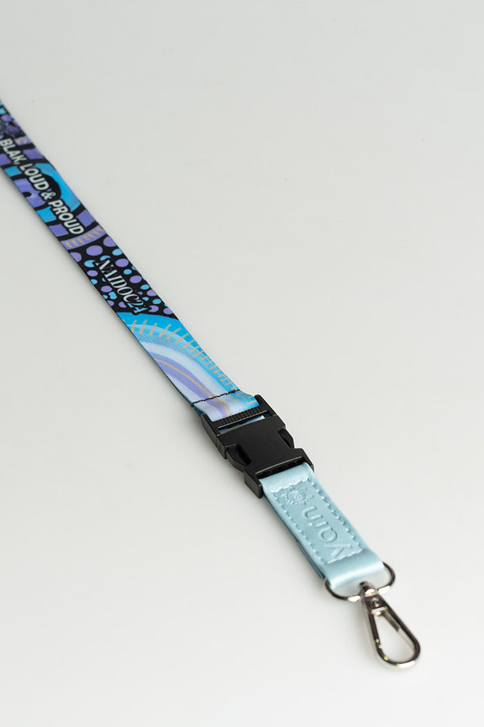 Aboriginal Art NAIDOC 2024 Premium Lanyard - O.F.T | Yarn Marketplace