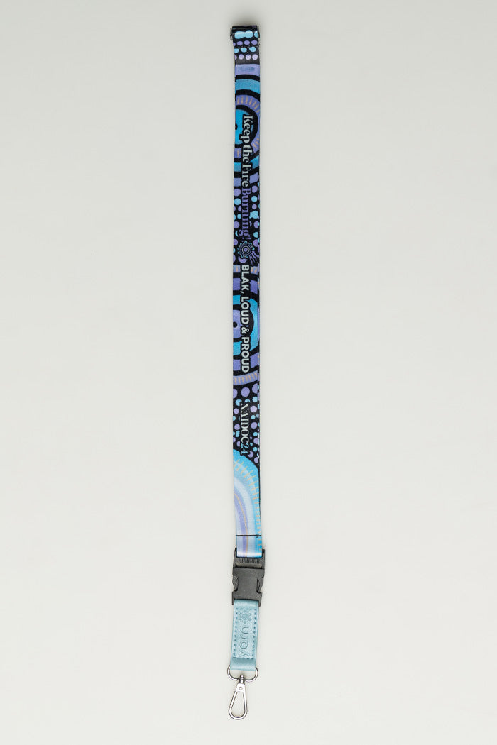 Aboriginal Art NAIDOC 2024 Premium Lanyard - O.F.T | Yarn Marketplace
