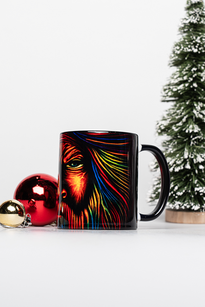 Aboriginal Art Coffee Mug Set Ceramic Kitchen - SOB | Yarn Marketplace