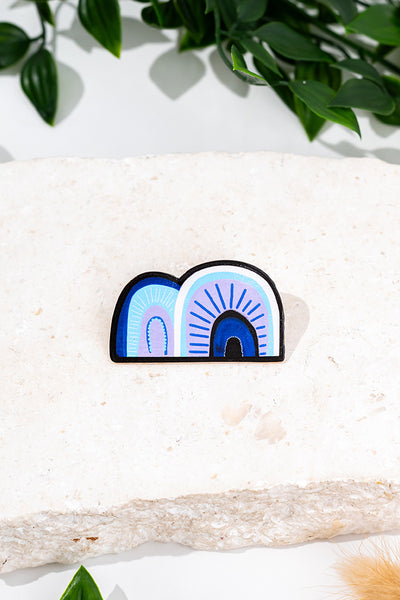 Aboriginal Art NAIDOC 2025 Lapel Pins - F.D.M | Yarn Marketplace