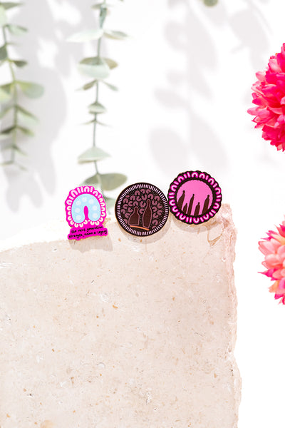 Aboriginal Art NAIDOC 2025 Lapel Pins - I.T.E.P | Yarn Marketplace