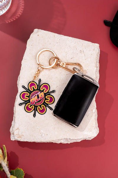 Maroon Warrior Keyring