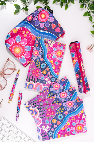 Aboriginal Art NAIDOC 2025 Ballpoint Pen 4 Pack - T.T | Yarn Marketplace