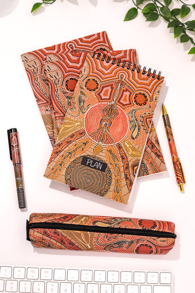 Aboriginal Art NAIDOC 2025 Ballpoint Pen 4 Pack - L.F | Yarn Marketplace