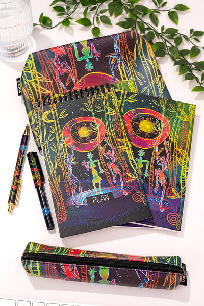 Aboriginal Art NAIDOC 2025 Spiral Notepad - C.R | Yarn Marketplace