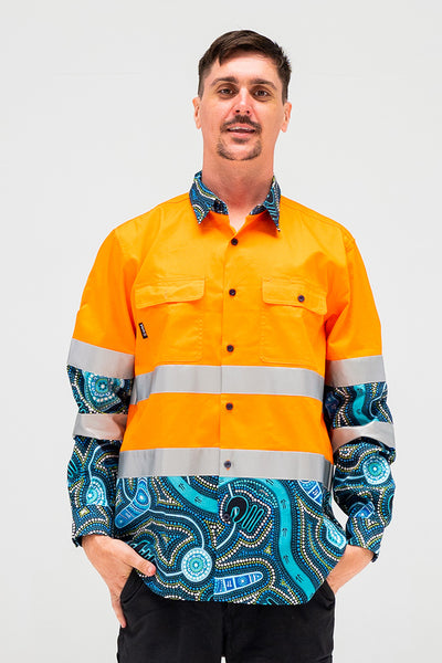 Hi-Vis Shirts - Buy Aboriginal Hi-Vis Shirts Online