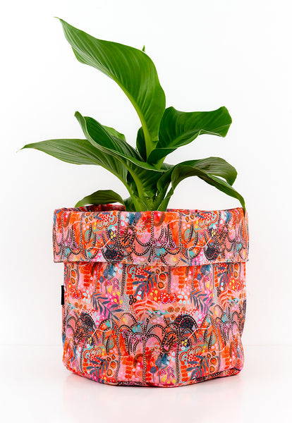 Indigenous Canvas Plant Pot: From Seeds | Yarn