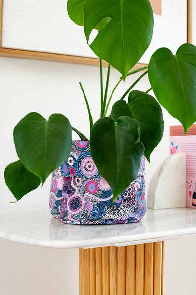 Makuru Canvas Plant Pot