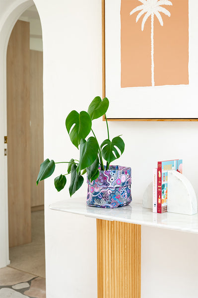 Makuru Canvas Plant Pot