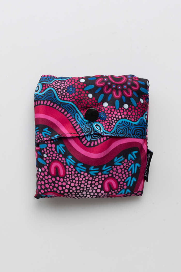 Amy Kilby Artist Collection rPET Reusable Fold-Up Shopping Bag (3 Pack