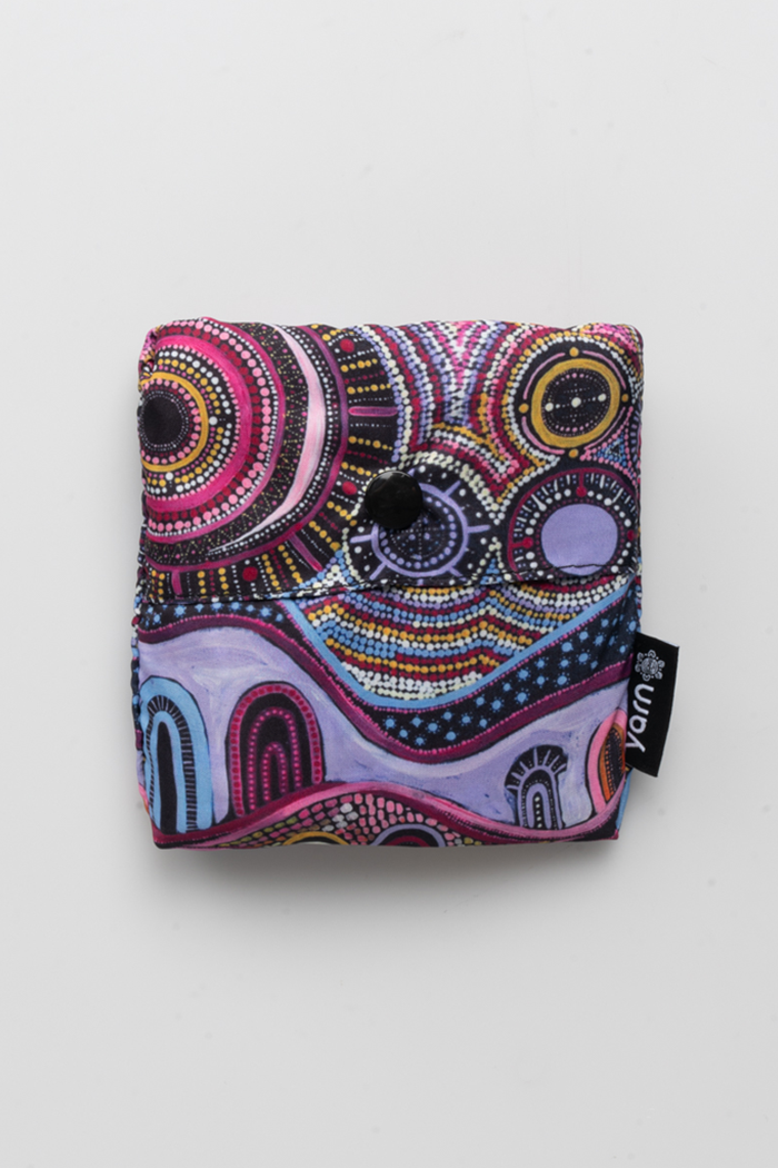 Jessica Begg Artist Collection rPET Reusable Fold-Up Shopping Bag (3 P