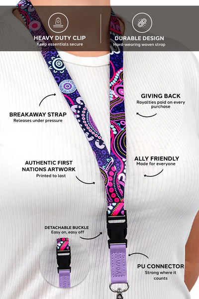 Birarr (Land Desert) Premium Lanyard