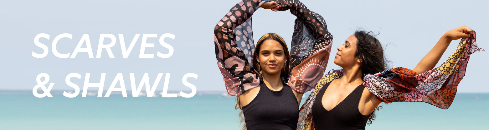 Aboriginal Silk Scarf: Authentic Indigenous Designs | Yarn Marketplace