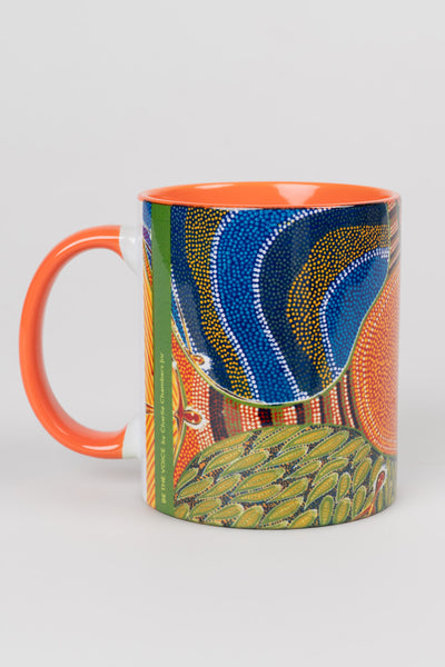 Aboriginal Art Coffee Mug Cup Ceramic Kitchen - BTV | Yarn Marketplace